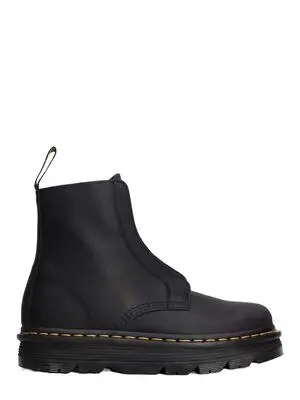 Dr. Martens Laceless Leather Boots - Black