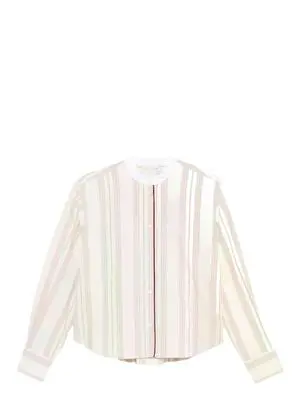 FORTE_FORTE Striped Shirt - Pink