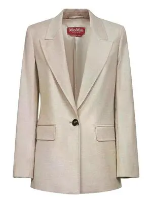 Max Mara Notch-lapels Blazer - Neutrals