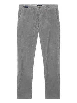 Paul & Shark Flat-front Chino Trousers - Grey