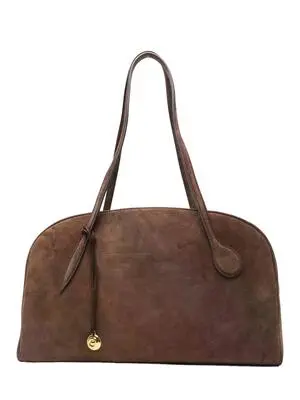 LIFFNER Suede Tote Bag - Brown