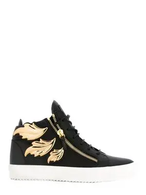 GIUSEPPE ZANOTTI Cruel Mid-top Sneakers - Black