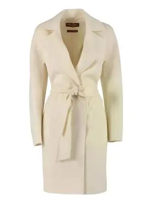 Max Mara Ajaccio Tie-waist Coat - Neutrals