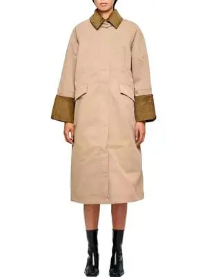 OOF WEAR Rear-vent Long-sleeve Jacket - Neutrals
