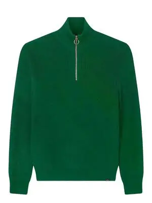 Paul & Shark Half-Zip Sweater Green