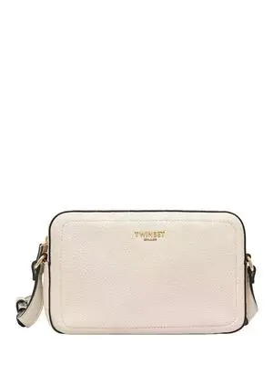 TWINSET Logo-lettering Crossbody Bag - Neutrals