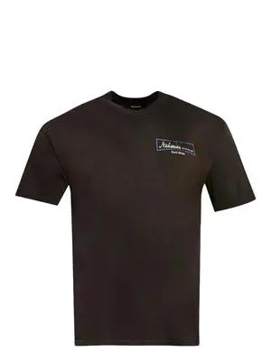 NAHMIAS Graphic-print T-shirt - Brown