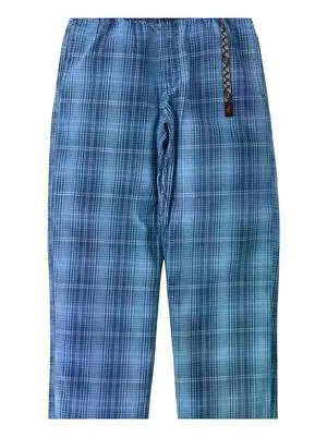 Gramicci Checked Pants - Blue