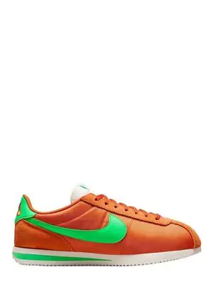 Nike Cortez Textile Sneakers - Orange/green