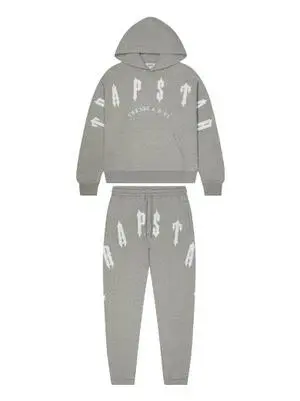 Trapstar Irongate Arch Chenille 2.0 Tracksuit - Grey/white