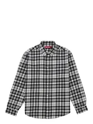 Supreme Plaid Flannel Shirt - White