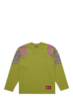Supreme Mascot Long Sleeve Football Top - Dark Yellow