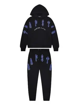 Trapstar Irongate Arch Chenille 2.0 Tracksuit - Black/blue