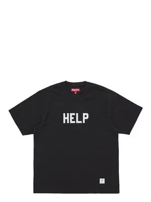 Supreme Help Short Sleeve Top Black