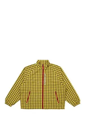 Supreme Plaid Track Jacket - Yellow