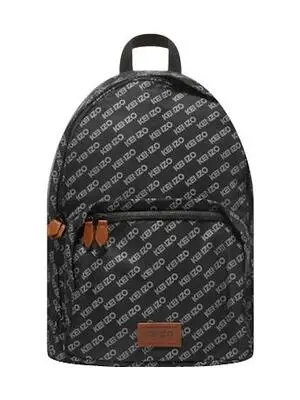 Kenzo Repeat Logo Backpack - Black