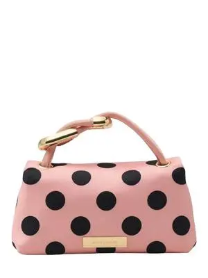 Marc Jacobs Marc Jacobs The Micro Dual Satin Dots Dual Bag Peach