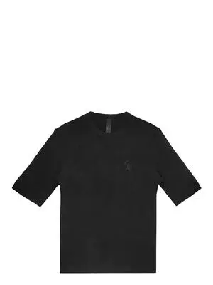 Chrome Hearts Waffle Thermal Short-sleeve T-shirt - Black