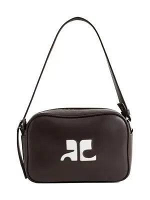 COURREGES Camera Bag - Chocolate
