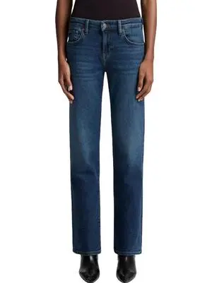 7 FOR ALL MANKIND Calie Ankle Straight-Leg Jeans