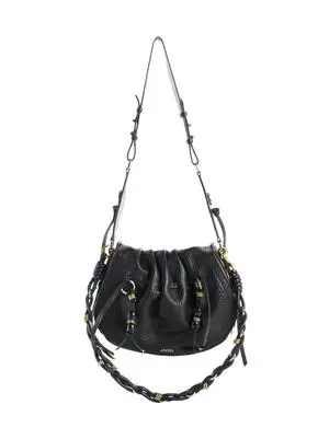 Isabel Marant Bolton Bubble Hobo Bag - Black/silver