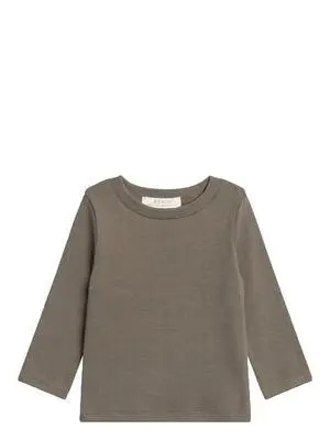 KENDI Rory Long Sleeve Ribbed Top - Olive