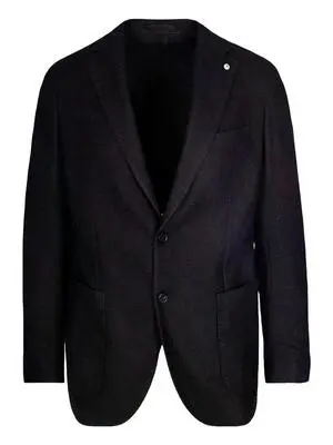 L.B.M. 1911 Buttoned Blazer - Grey