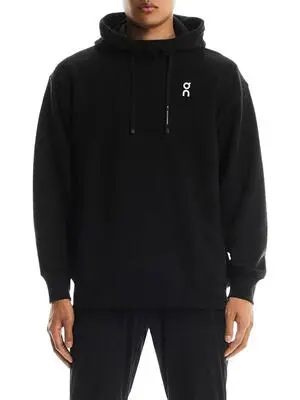 On Club Graphic Hoodie - Black/olive