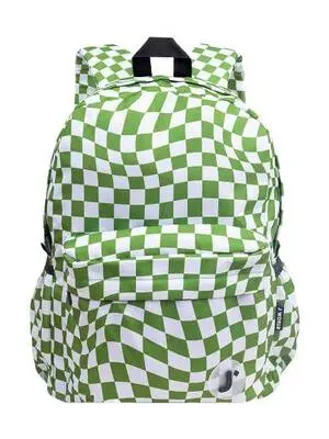 J WORLD Oz 17" Daily Backpack - Matcha Checkers