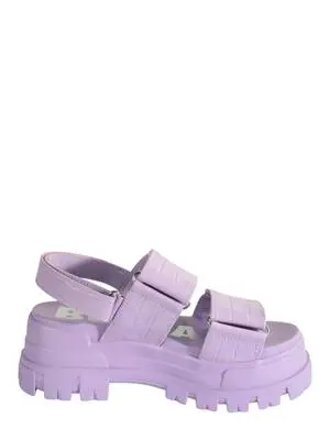 BUFFALO BOOTS Aspha Snd Platform Sandal - Croco Lavender