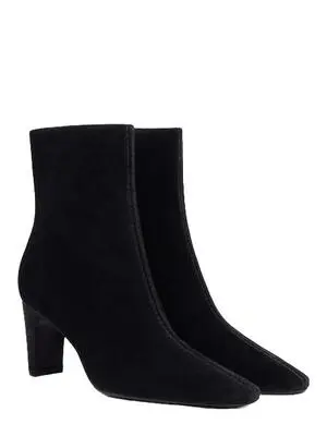 REFORMATION Tatyana Bootie - Black Suede