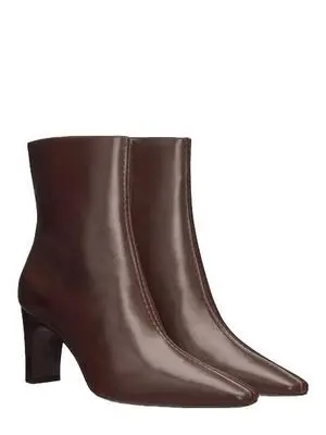 REFORMATION Tatyana Bootie - Espresso Leather