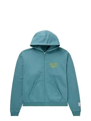 GALLERY DEPT. 90's Logo Zip-up Hoodie - Blue
