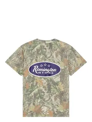 REMINGTON STONE Star Tee - Woodland Camo