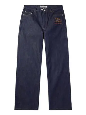 A.p.c. X Marc Jacobs Aaron Wide-leg Jeans - Blue