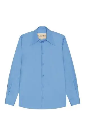 Valentino Garavani Long Sleeve Shirt - Celeste Denim
