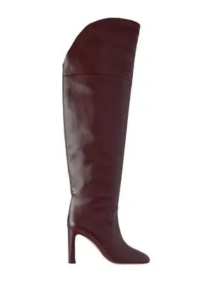 STUART WEITZMAN Babette Tubo Over-the-knee Boots - Burgundy