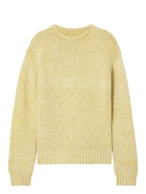 Le Kasha Brest Organic Cashmere Sweater - Yellow