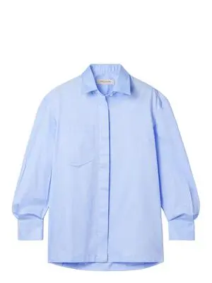 Giuliva Heritage The Alba Cotton Shirt - Blue