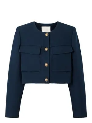 Citizens Of Humanity Sophia Wool-twill Jacket - Blue