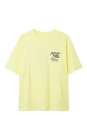 Aimé Leon Dore Dynasty Printed Cotton-jersey T-shirt - Yellow