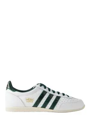 Adidas Originals By Alexander Wang Japan W Perforated Leather Sneakers - White