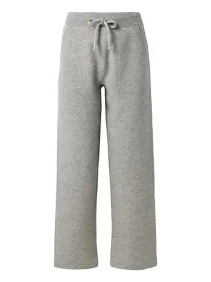 Aimé Leon Dore Cashmere-blend Jersey Track Pants - Gray