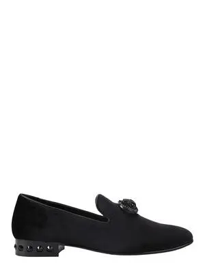 Kurt Geiger Velvet Ace Chelsea Loafers - Black