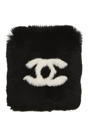 Chanel Lapin Arm Warmer - Black