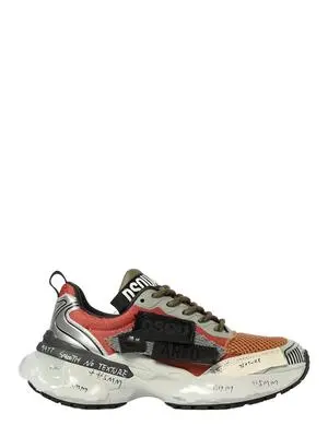 Dsquared2 Lace Up Sneakers - Beige