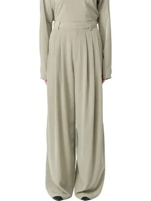Tibi Wide Leg Trousers - Mud