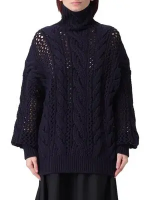 Sportmax Pullover Sweater Petroleum Blue