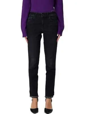 Liu Jo Straight Leg Jeans Black 1