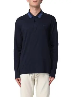 BOSS Polo Shirt Men Blue